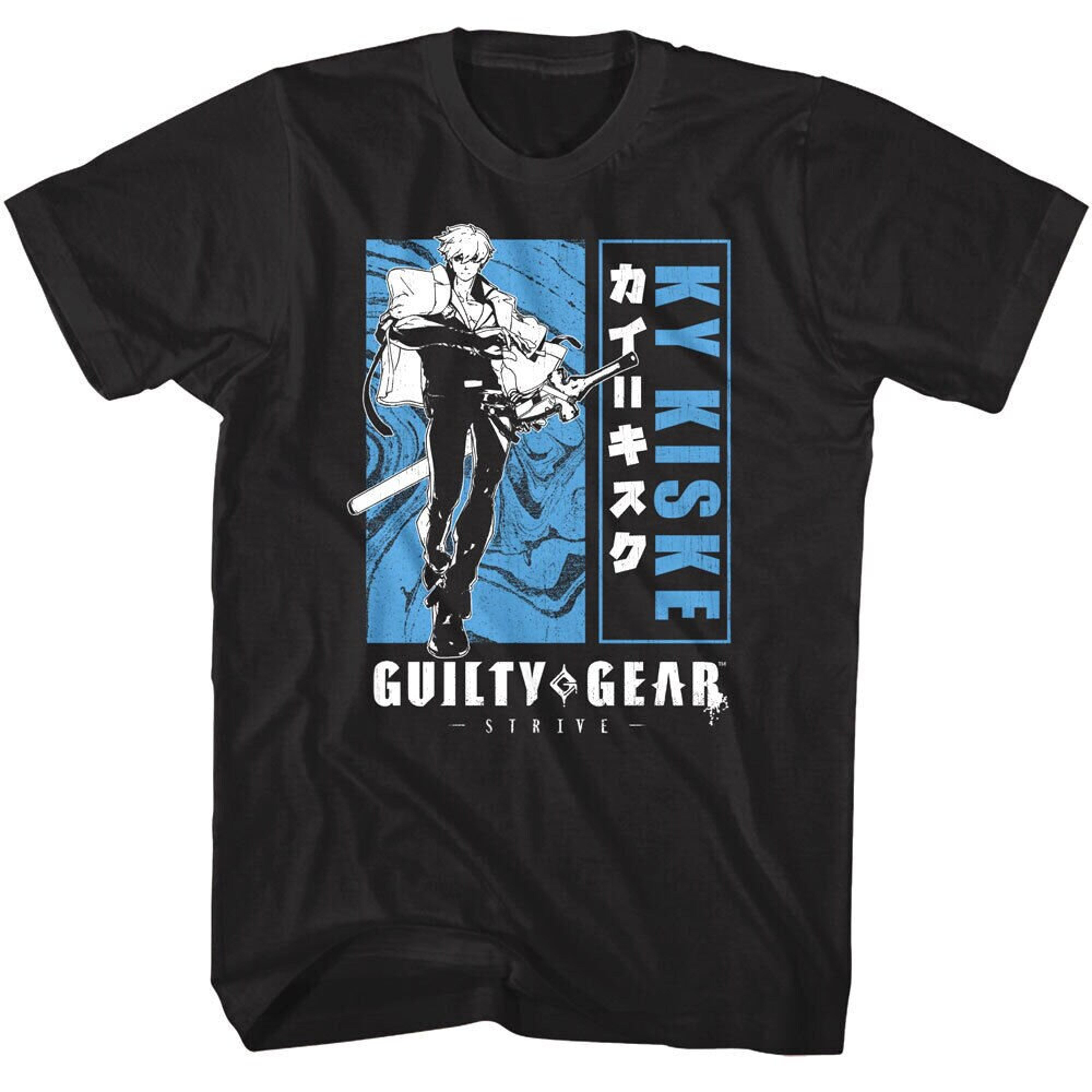 Guilty Gear T-Shirt Strive Ky Kiske GGST - Walmart.com
