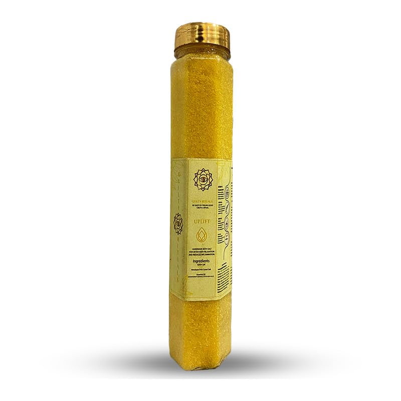 Guilty Rituals Uplift yellow Bath Salt For Body Foot Spa 100g Best For ...