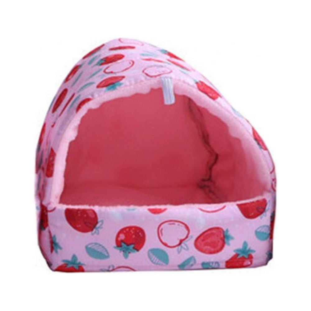 Guinea Pig Bed Rabbit Bed Cozy Hideout House Cave Bed for Hamster Bunny ...
