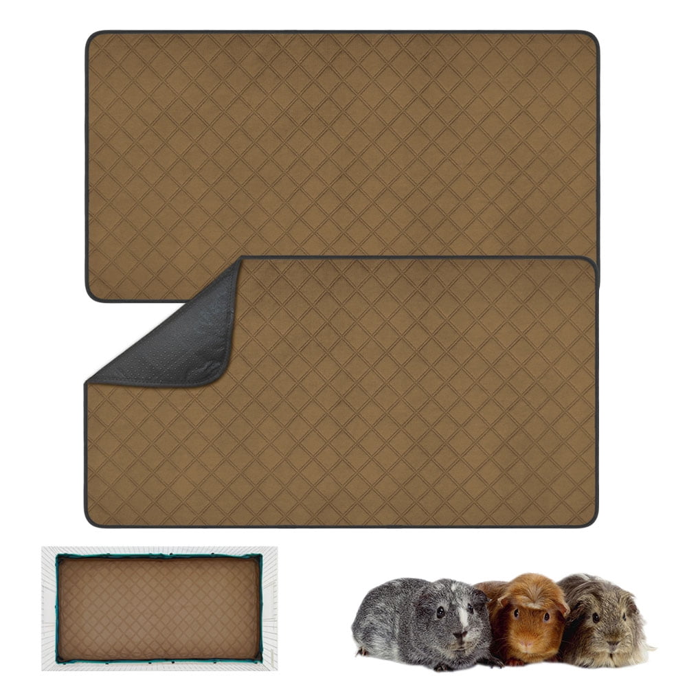 Guinea Pig Cage Liners, Absorbent Washable Bedding for C&C Cages with ...
