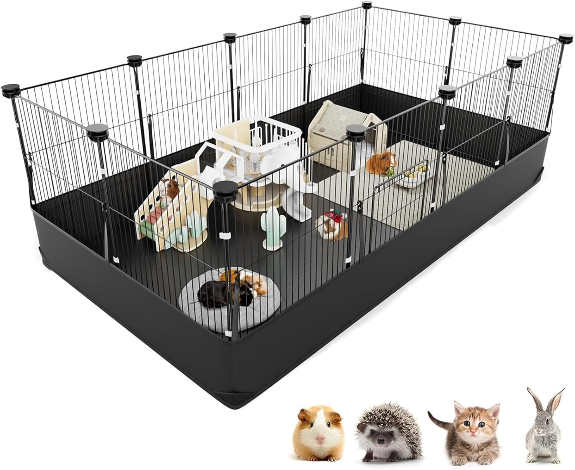 Guinea Pig Cage , Triple Fixing C&C Cage , Small Animal Indoor Playpen ...