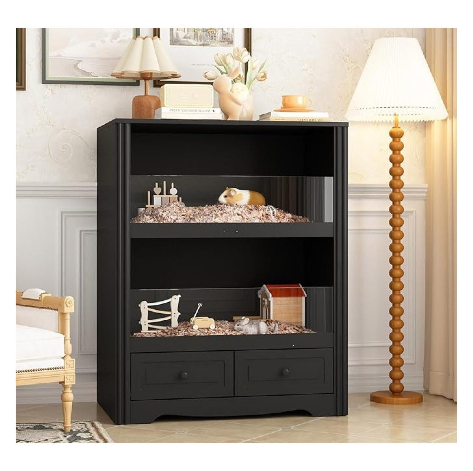 Guinea Pig Cages, Small Animal Hamster Critter Nation Cage and , Small ...