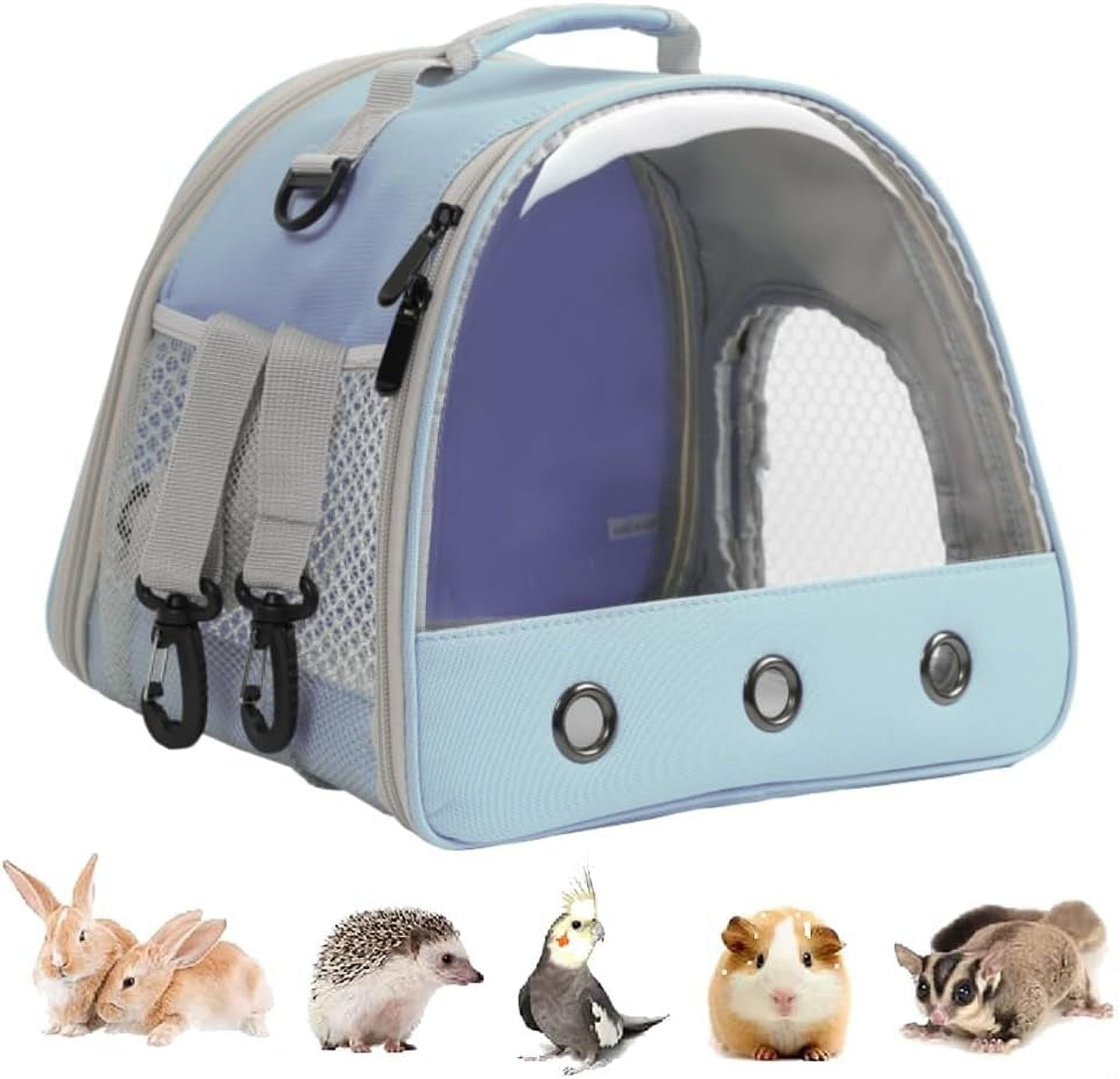 Guinea Pig Carrier Backpack, Clear Bubble Window Backpack for Guinea ...