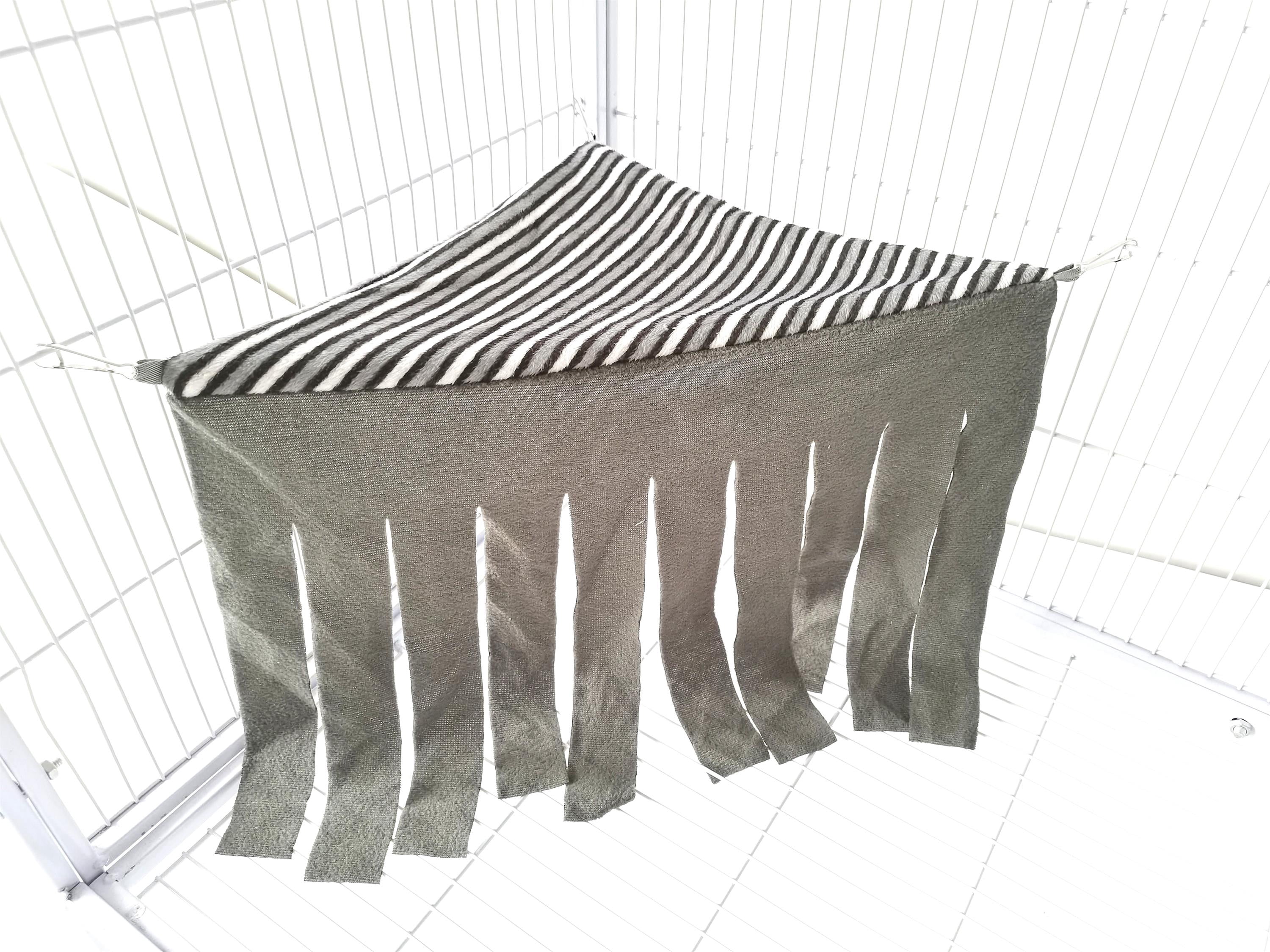 Guinea Pig Corner Hideout Small Animals Fleece Hideaway Cage ...