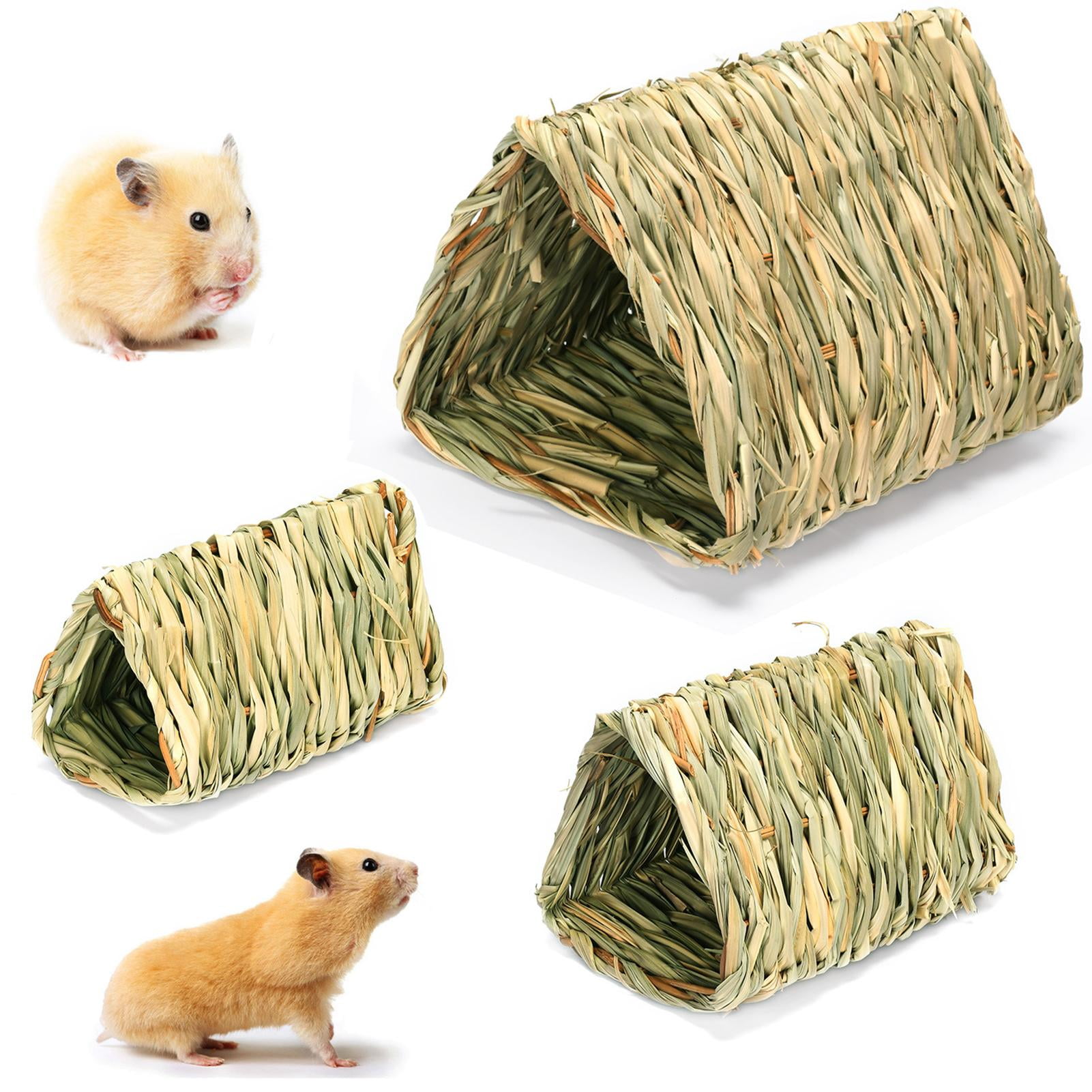 Guinea Pig Grass House, Handmade Comfortable Playhouse for Rabbits ...