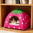 Guinea Pig Hideout House With Removable Washable Bed Short Fleece Warm ...
