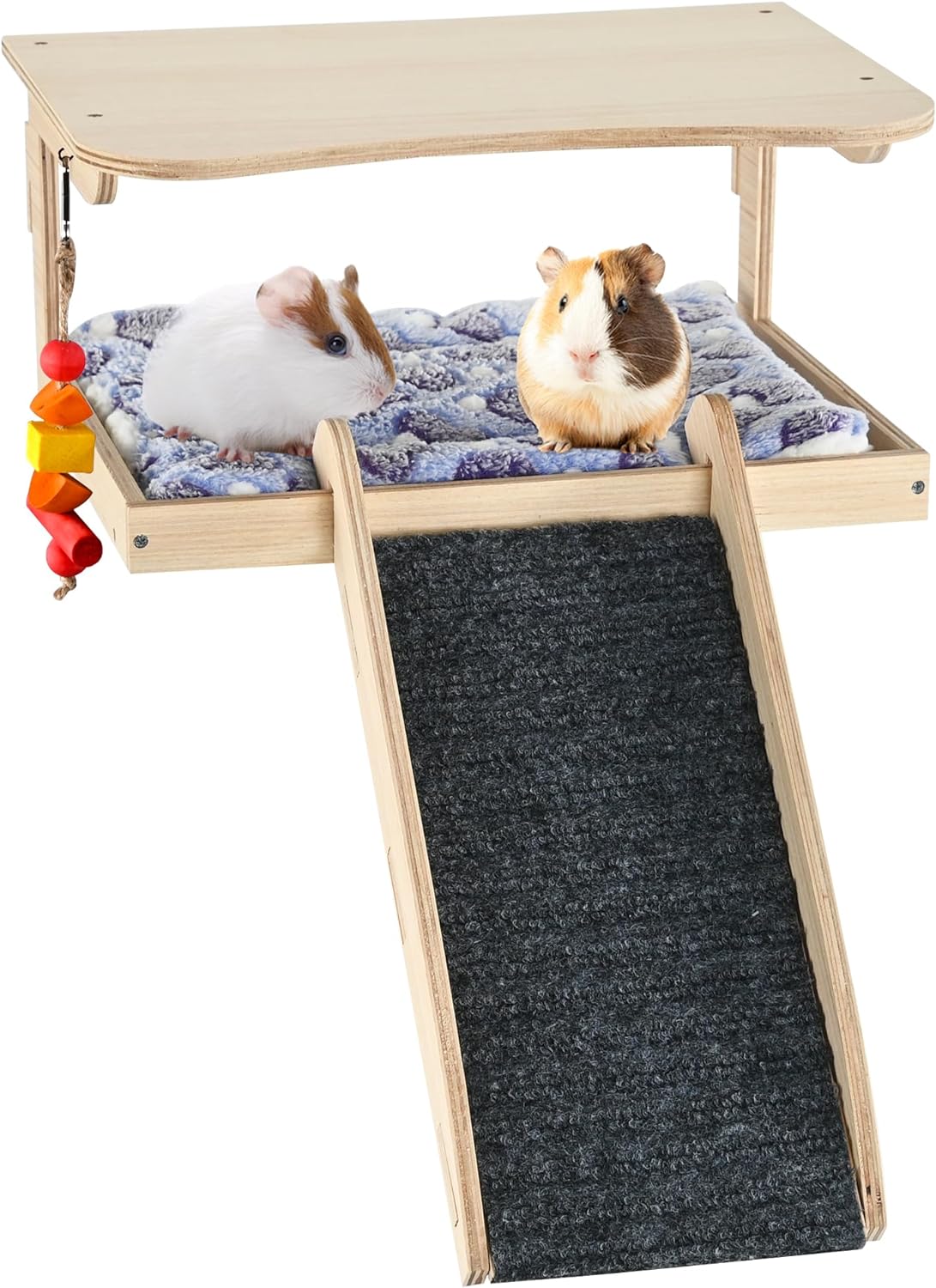 Guinea Pig Hideout, Natural Wooden Castle Small Animal Houses Habitats ...