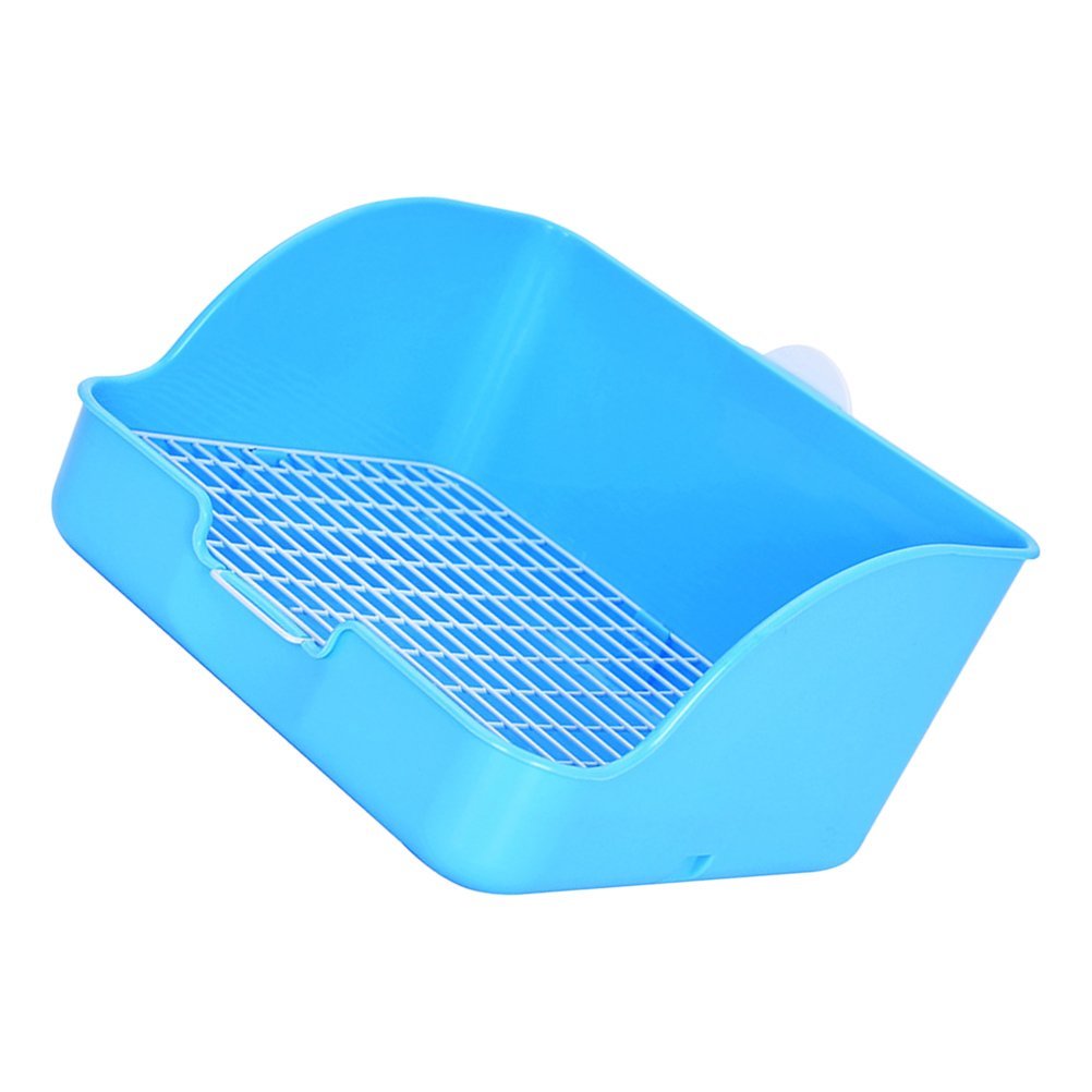 Guinea Pig Litter Tray Feeder Litter Pet Cage Cleaner Travel 28x23cm ...