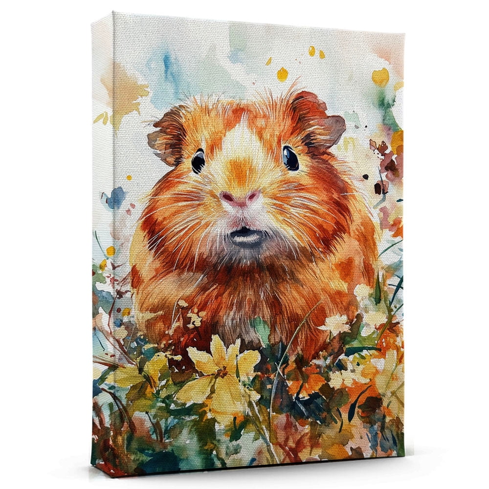 Guinea Pig Red Chestnut Pictures Wall Decor - Colorful Guinea Pig Red ...