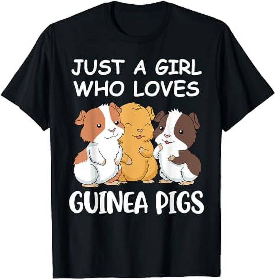Guinea Pig Shirt Girls Guinea Pig Gifts Women Guinea Pig T-Shirt ...