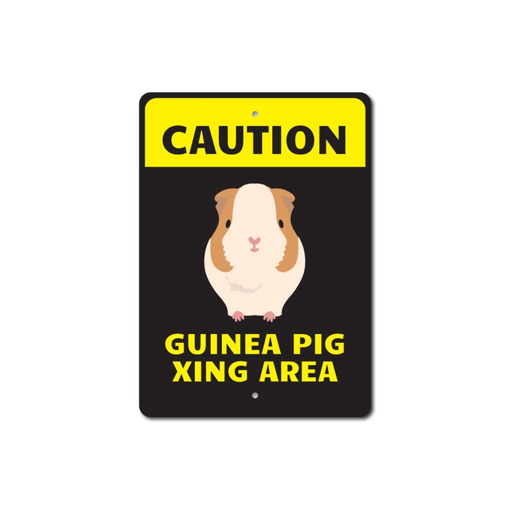 Guinea Pig Sign, Guinea Pig Sign, Caution Pet Sign, Pet Caution Sign ...