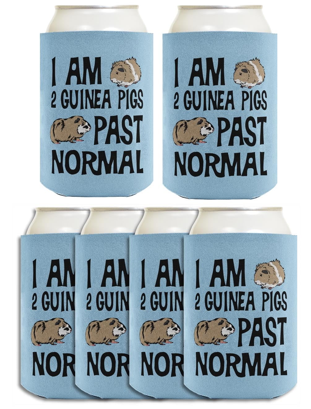 Guinea Pig Themed Gifts I Am 2 Guinea Pigs Past Normal Guinea Pig 6 ...