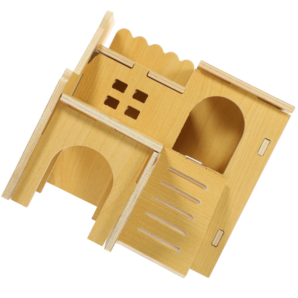 Guinea Pig Toys Rat Cage Hamster Cabin Retreat Hiding House - Walmart.com