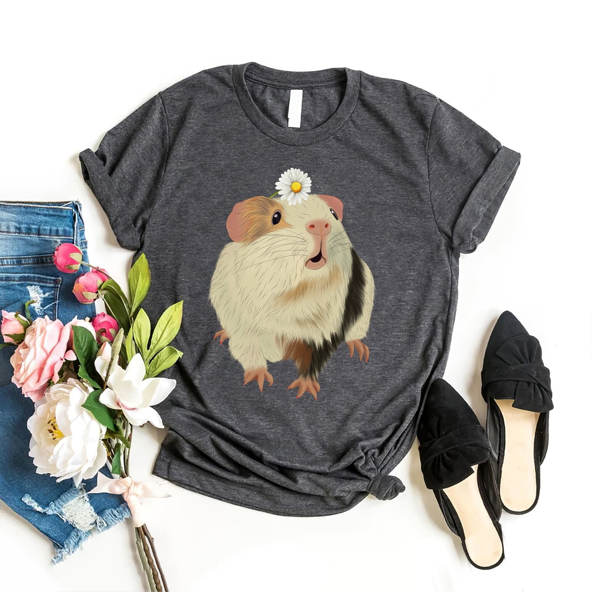 Guinea Pigs Daisy Shirt, Guinea Pigs Daisy Shirt, Cute Guinea Pigs ...