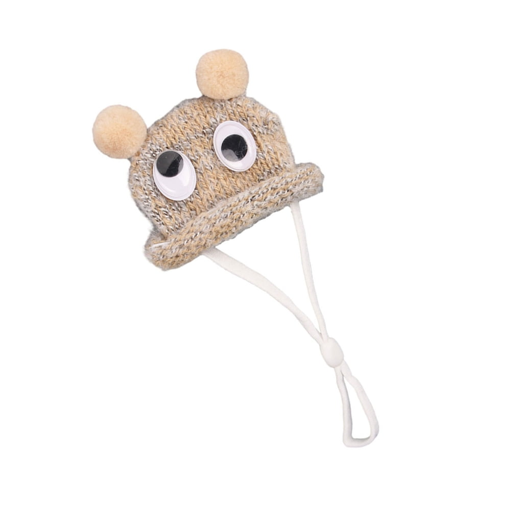 Guinea Pigs Hat Knitted Tiny Hat with Adjustable Strap for Chinchilla ...