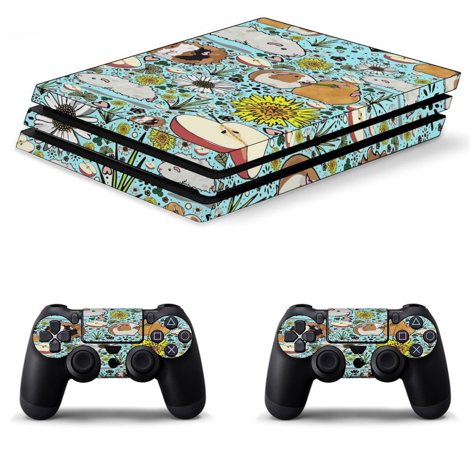 Guinea Pigs in Blue Greeting PS4/PS4 Pro/PS4 Slim Skin Sticker For ...