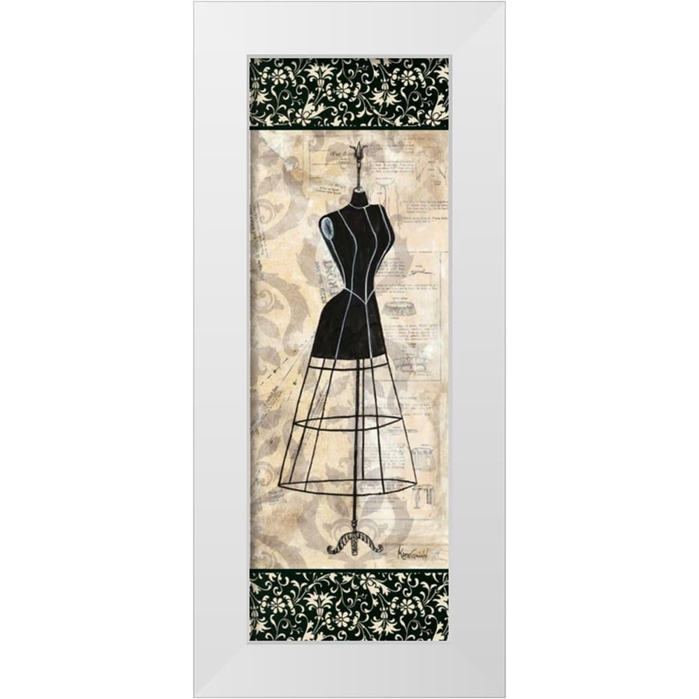 Guinn, Katie 11x24 White Modern Wood Framed Museum Art Print Titled ...