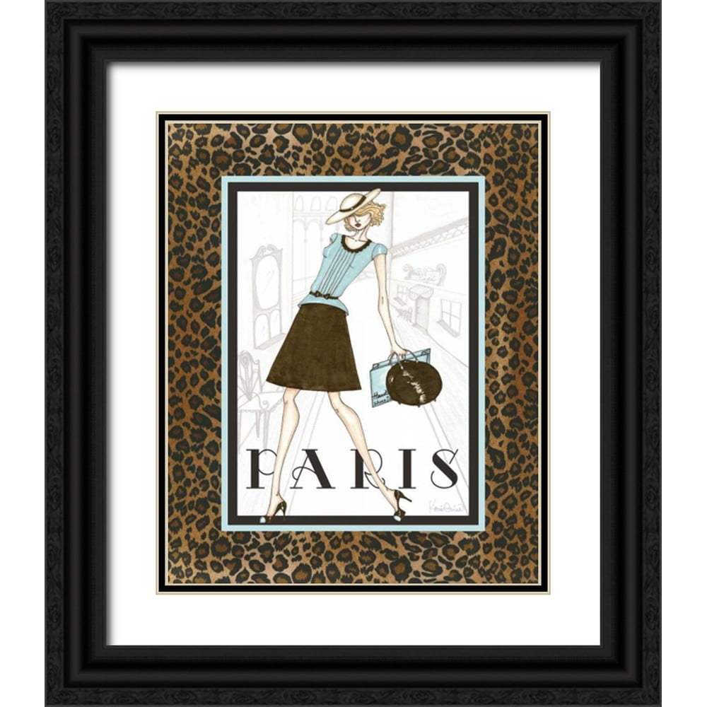 Guinn, Katie 26x31 Black Ornate Wood Framed with Double Matting Museum ...