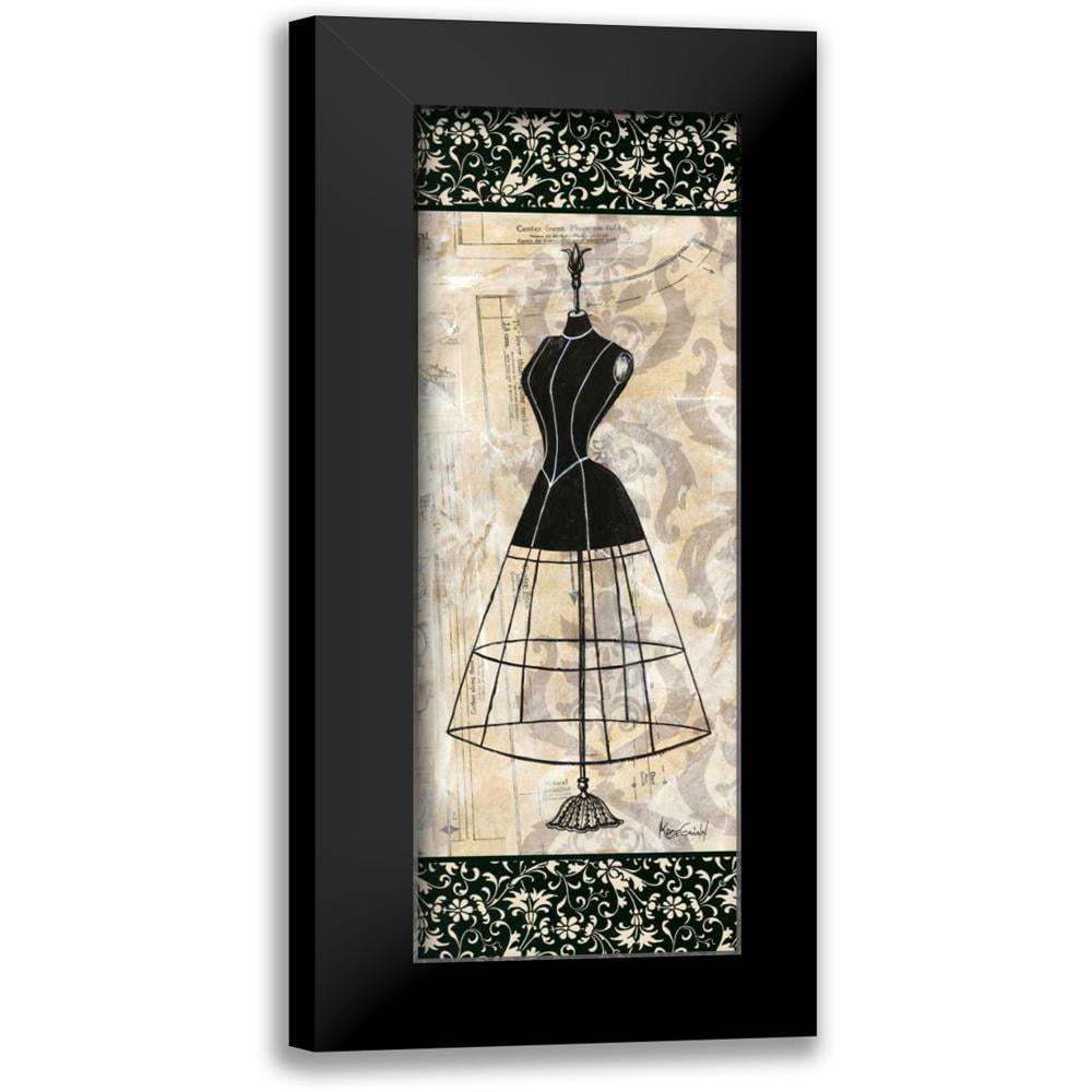 Guinn, Katie 7x14 Black Modern Framed Museum Art Print Titled - Dress ...