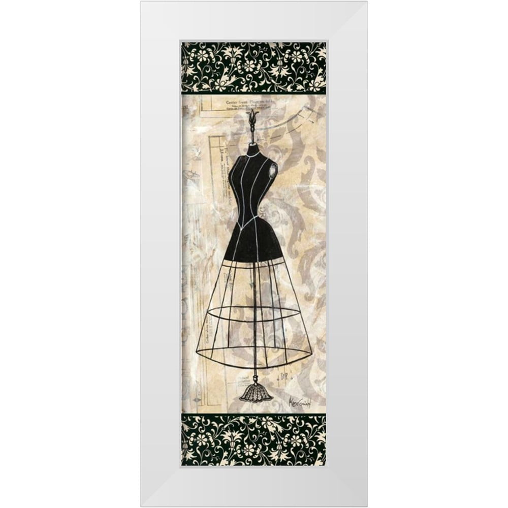 Guinn, Katie 9x18 White Modern Wood Framed Museum Art Print Titled ...