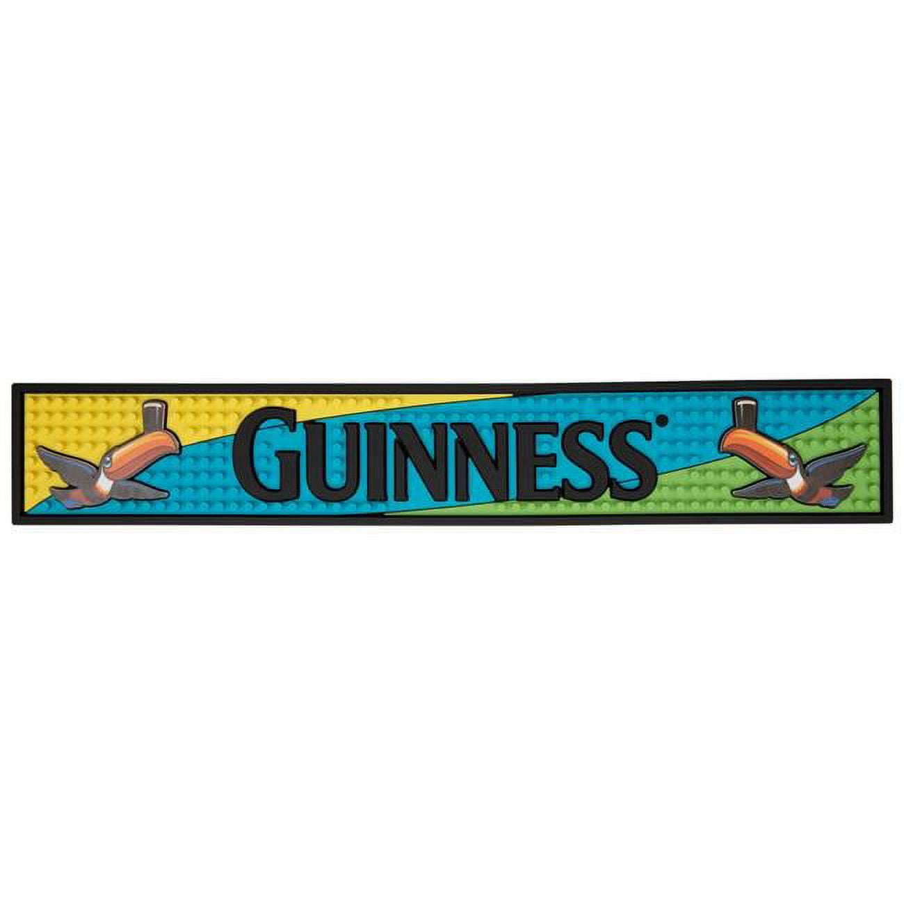 Guinness Multicolor Toucan PVC Bar Mat - Walmart.com