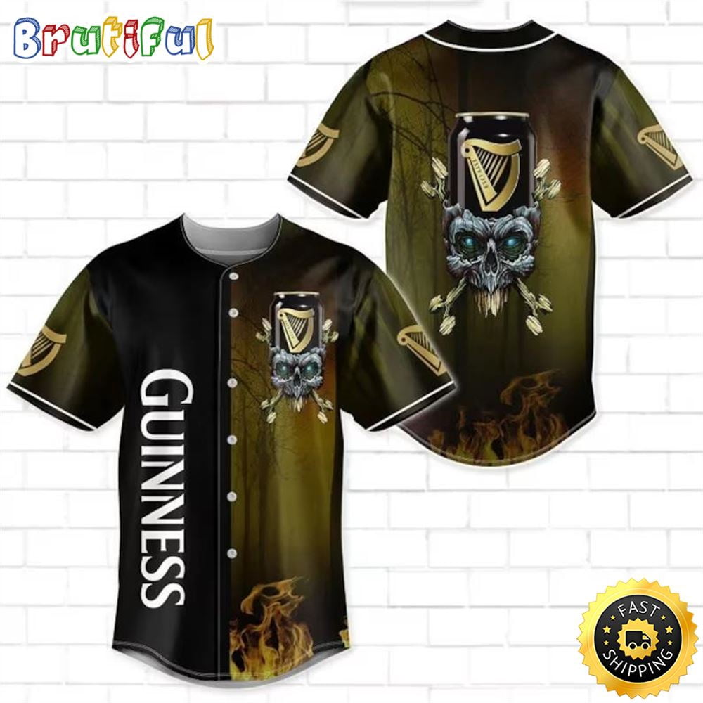 Guinness Beer Baseball Jersey Shirt - Hot Sale 2026 - Walmart.com