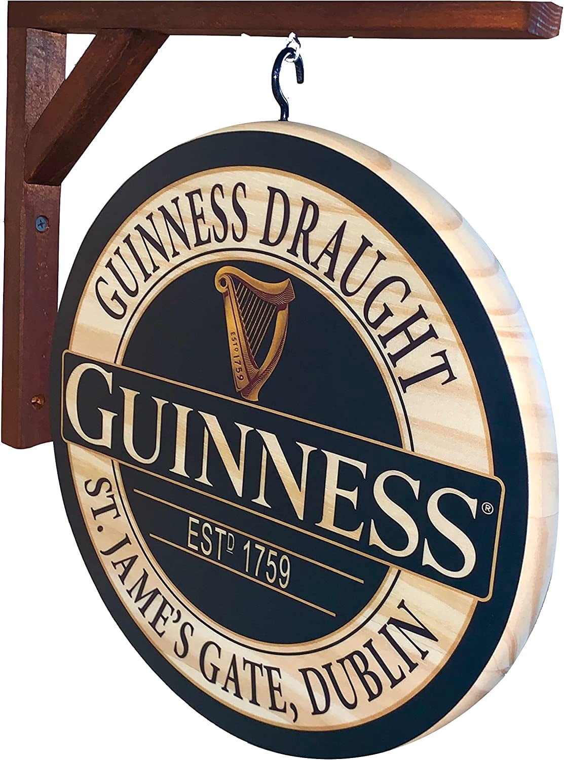Guinness Draught St. James Gate Pub Sign - Walmart.com