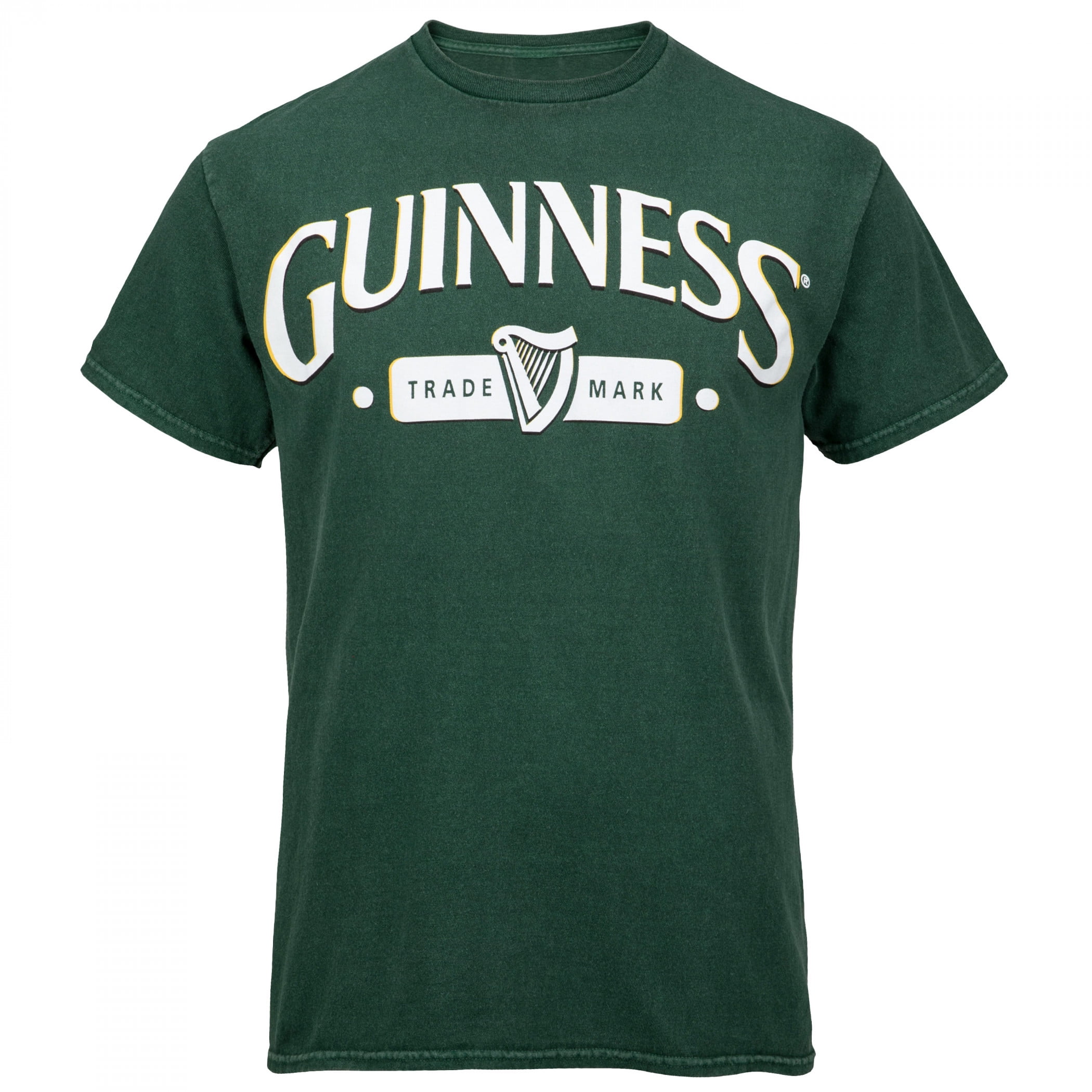Guinness Logo Forest Comfort Green T-Shirt-Small - Walmart.com