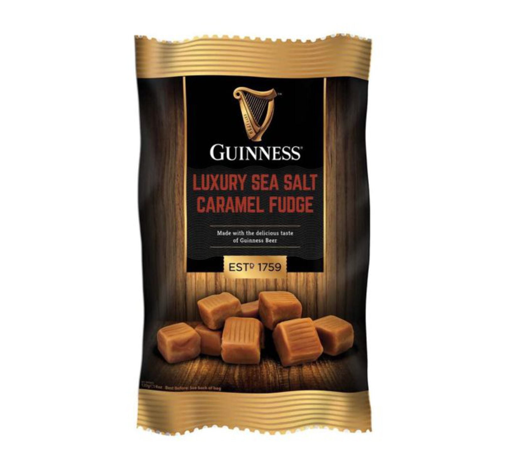 Guinness Luxury Sea Salt Caramel Fudge - Walmart.com