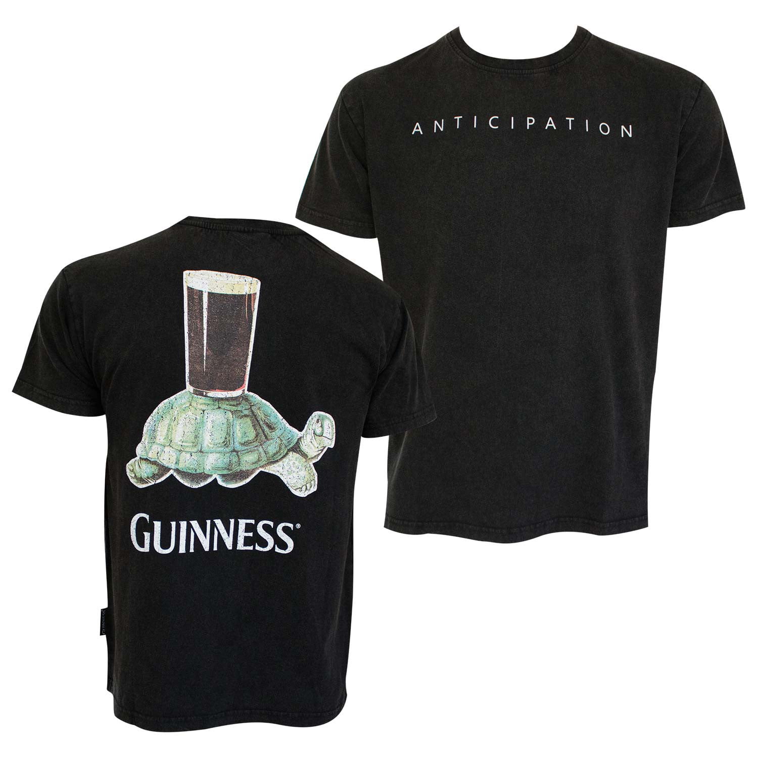 Guinness Mens Anticipation T-Shirt, Black - 2XL - Walmart.com