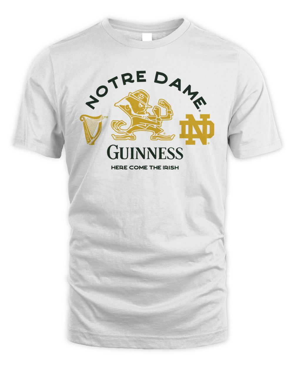 Guinness Merchandise Notre Dame Shirt - Walmart.com