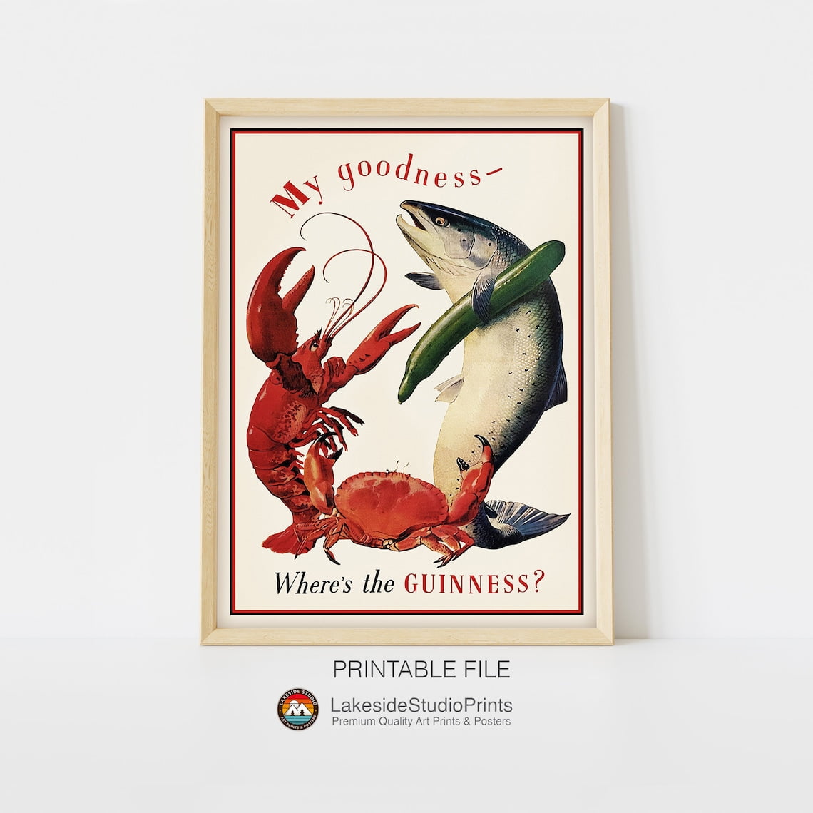 Guinness Retro Wall Art Vintage Poster Gallery Wall Home Decor ,Decor ...