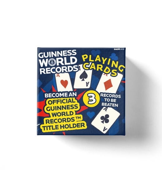 Guinness World Records 2026 Playing Cards Kit | Record Breaker | Card ...