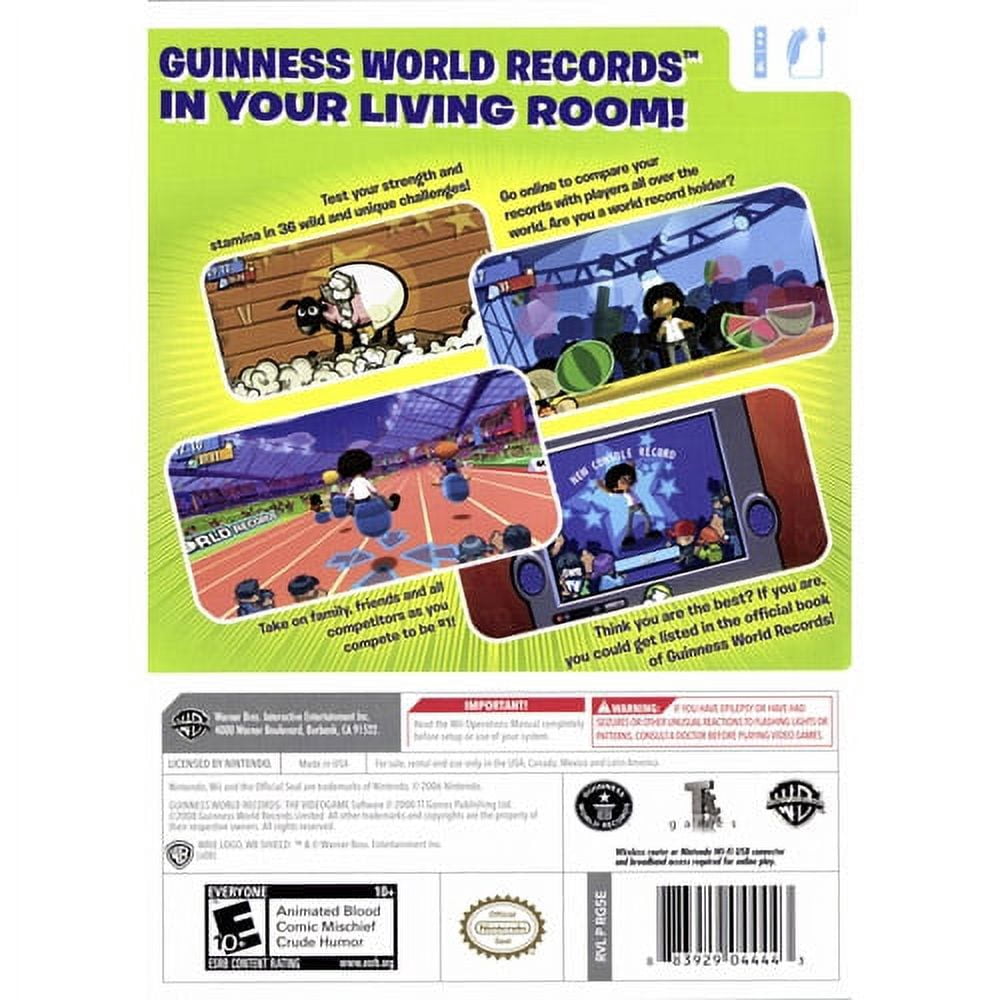 Pre-Owned Guinness World Records: The Videogame / Game - Walmart.com