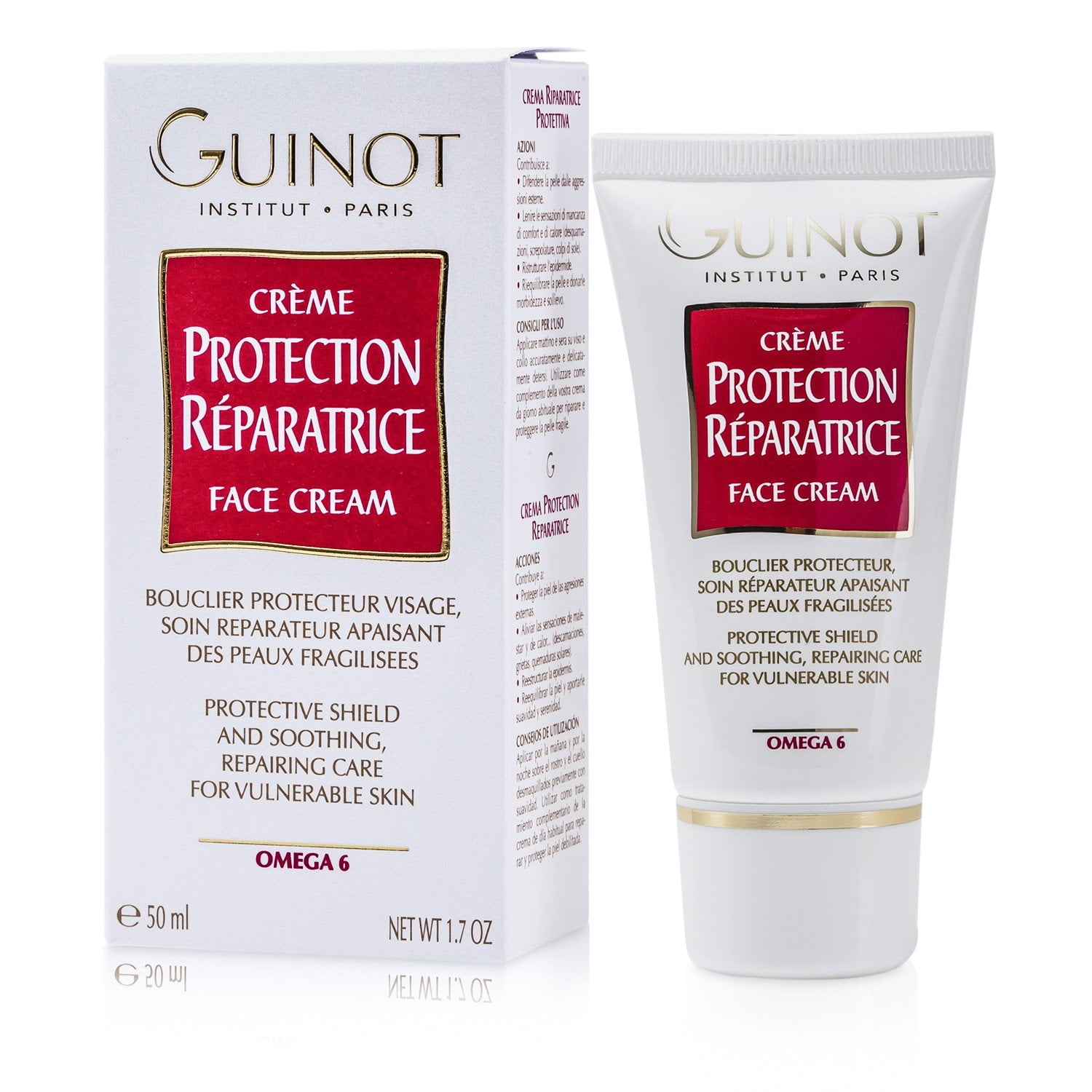 Guinot Protective Defense Shield Face Cream, Reparatrice for Vulnerable ...