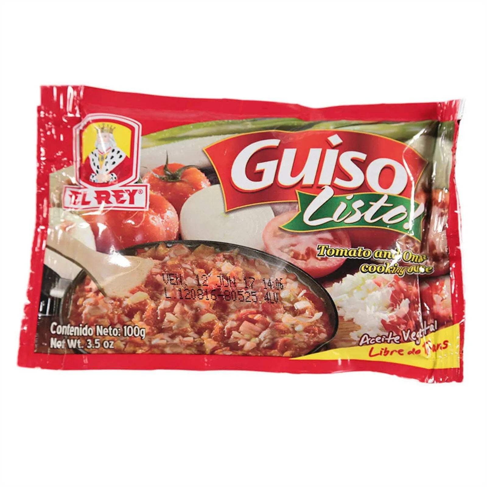 Guiso Listo El Rey – 100g (3.53 oz) – Ready-to-Use Colombian Cooking ...