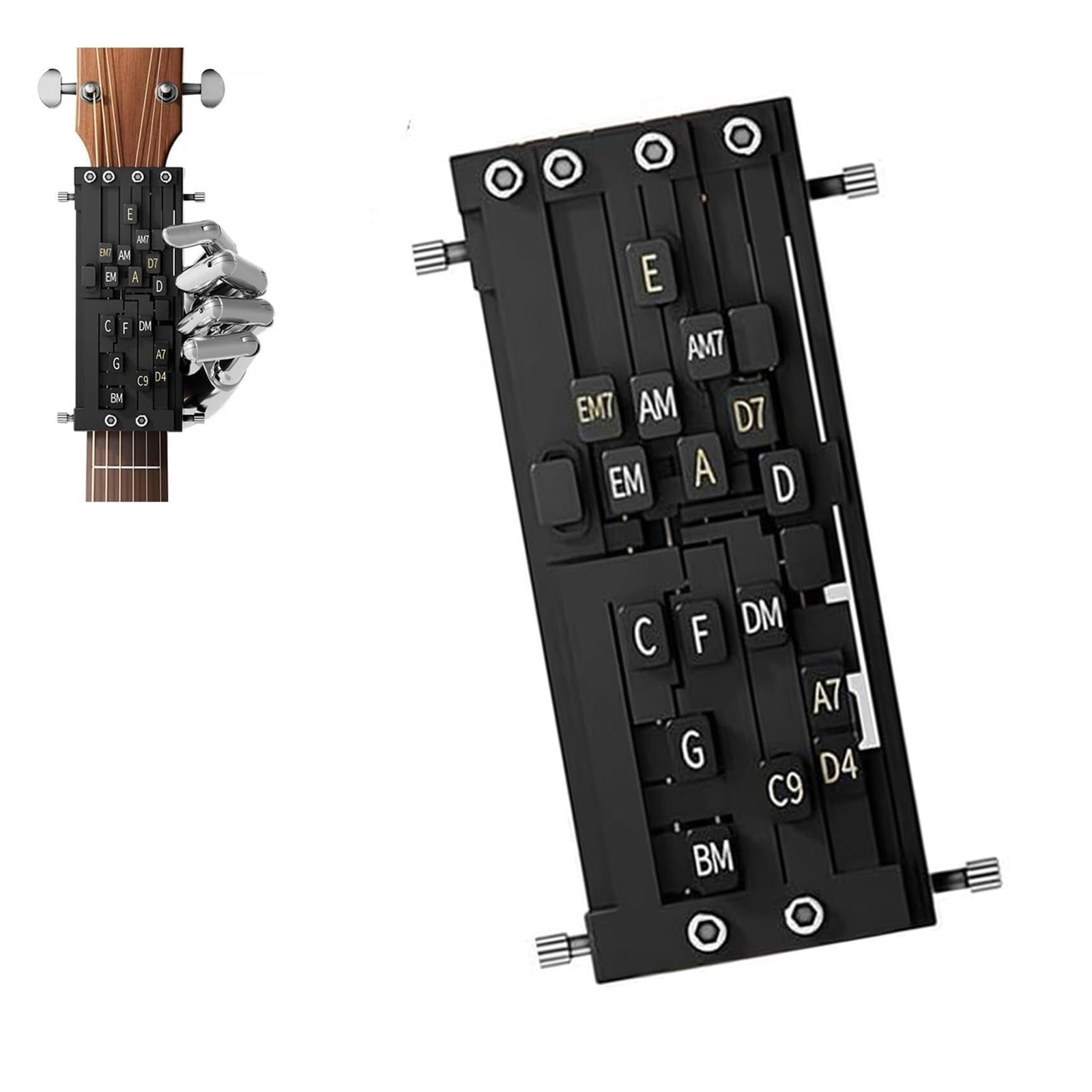 Guitar Aid Assisted Tool Guitar Learning Parts with Guitar Chart ...