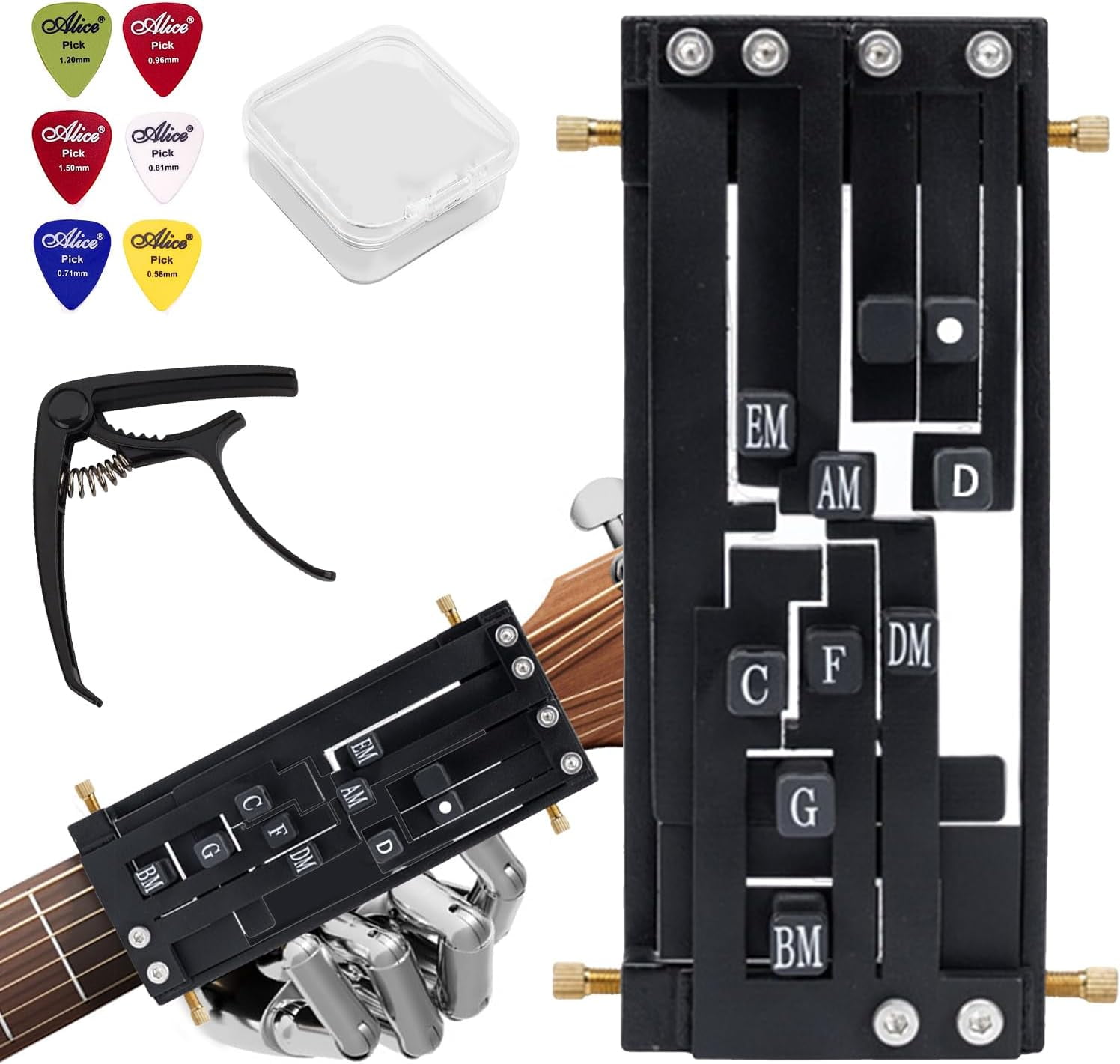 Guitar Aid Chords Trainer, Guitar Chord Presser, Guitar Starter ...