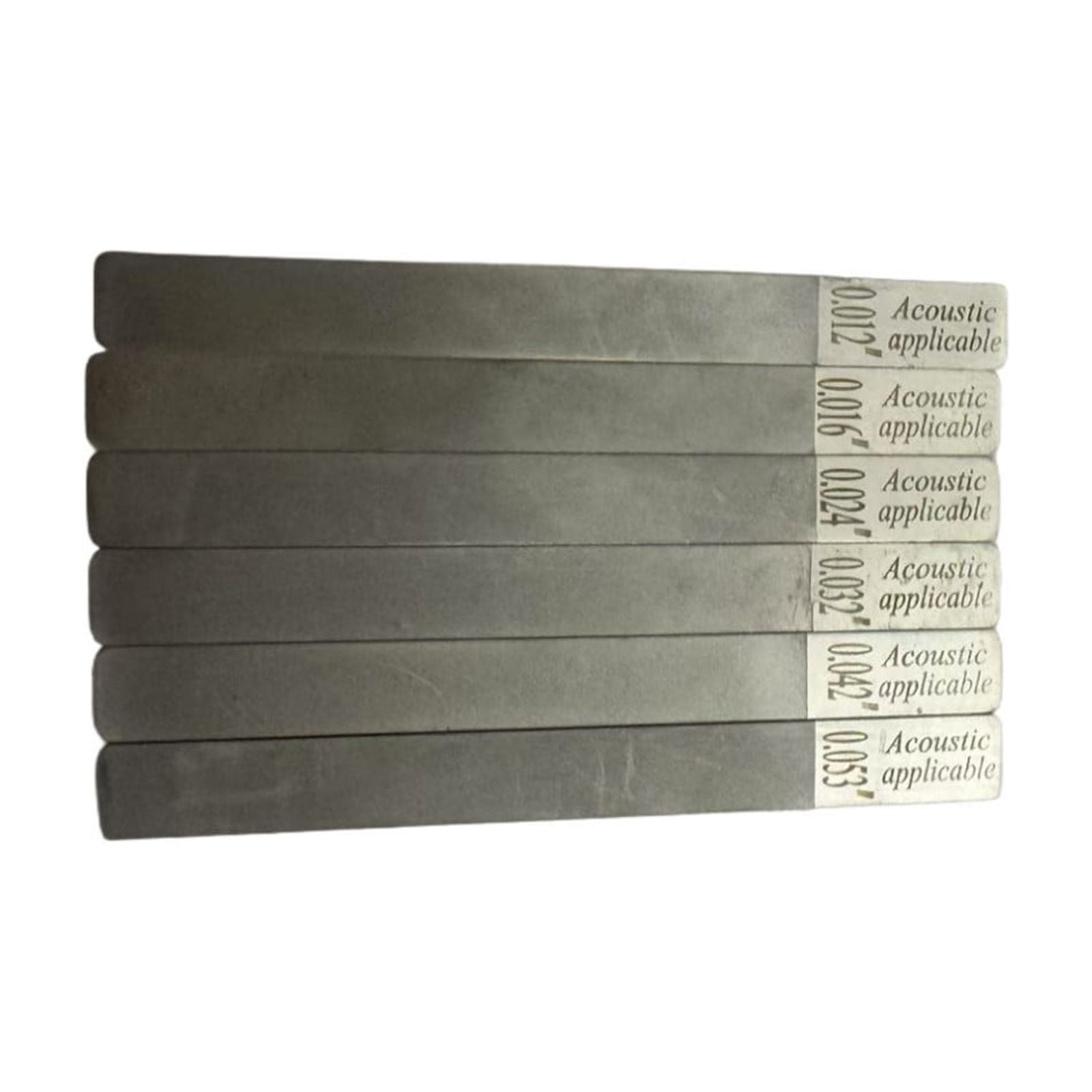 Guitar And Basses Nut File Set Stainless Steel Maintenance Tools For ...