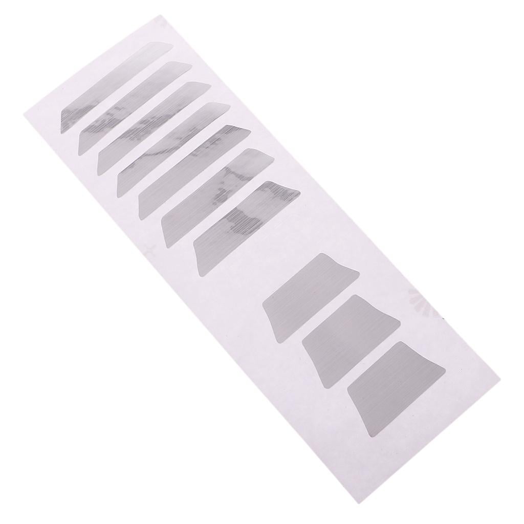 Guitar Bass Fretboard Sticker Fret Label Decals Markers Trapezoid #4 4 ...