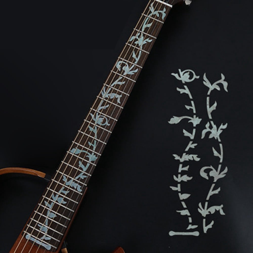Guitar Bass Inlay Sticker Fretboard Decoration Fretboard Stickers ...