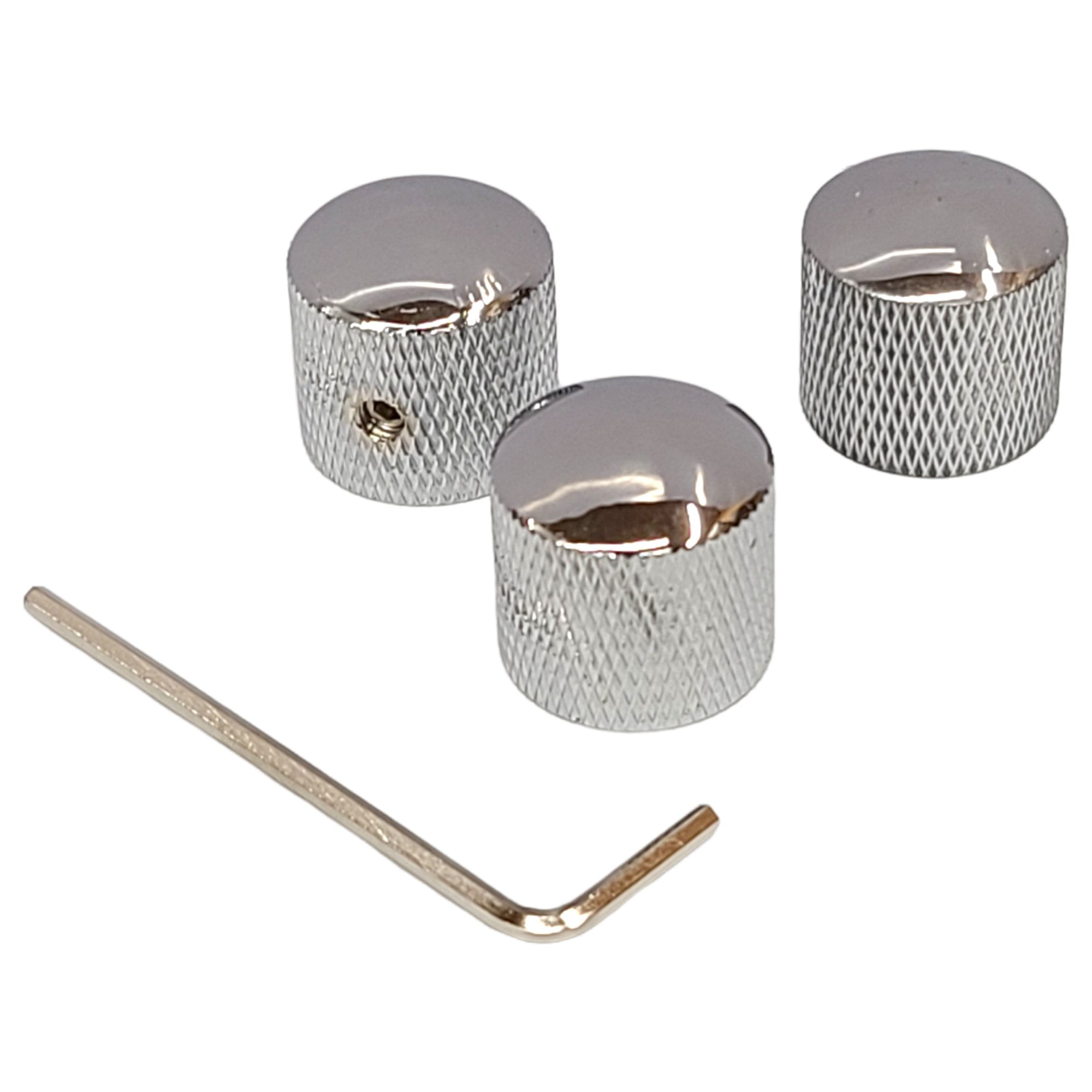 Guitar Bass Knob Volume Tone Control Dome Style Electric Metal Brass ...