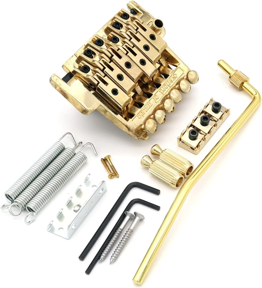 Guitar Bridge 1 Set of 6-String Vintage Tremolo Bridge Double Locking ...
