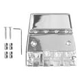 Guitar Bridge 4 String Metal Tailpiece Instrument Accessory for Bass ...