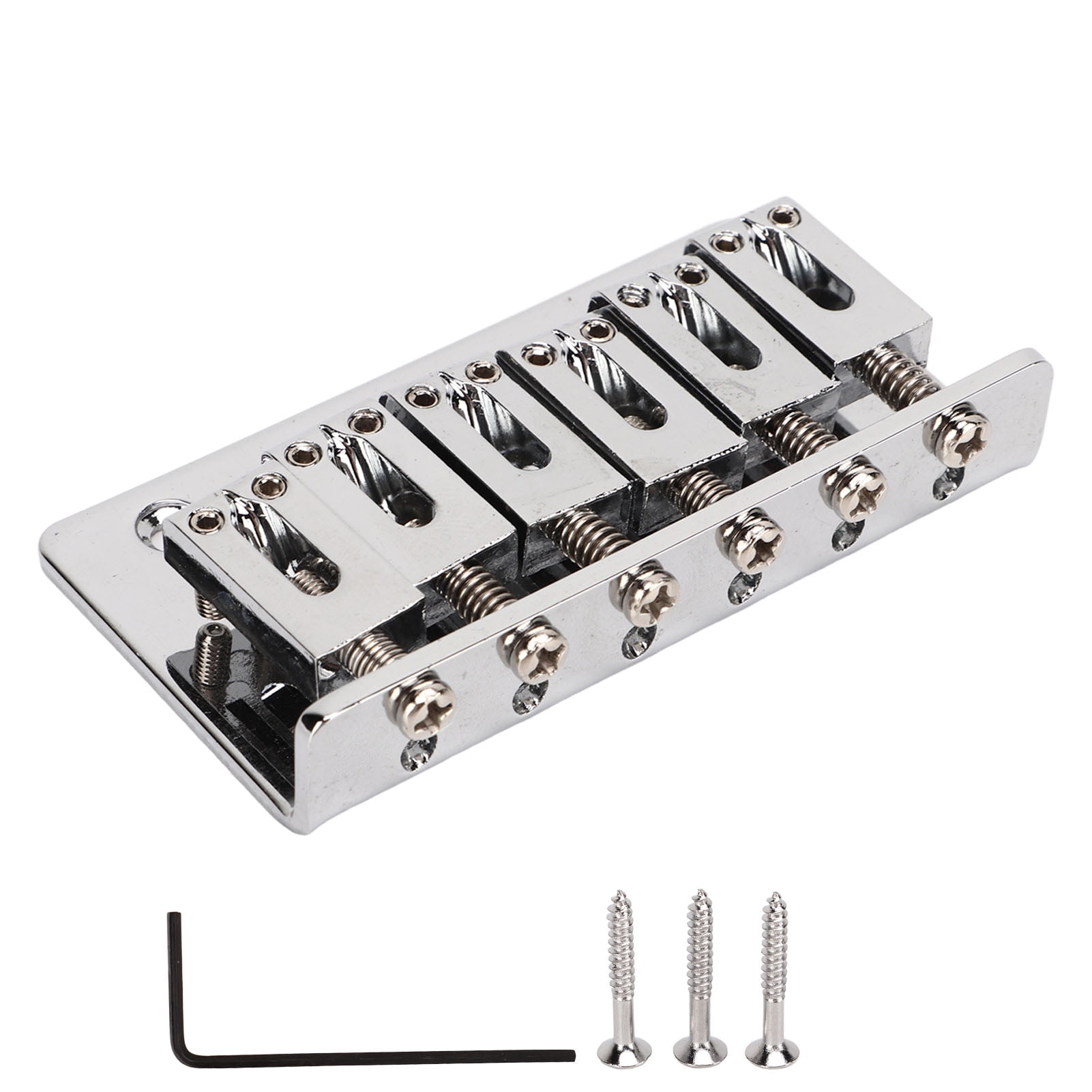 Guitar Bridge Metal Fixed Delicate Professional Electric Guitar Bridge ...