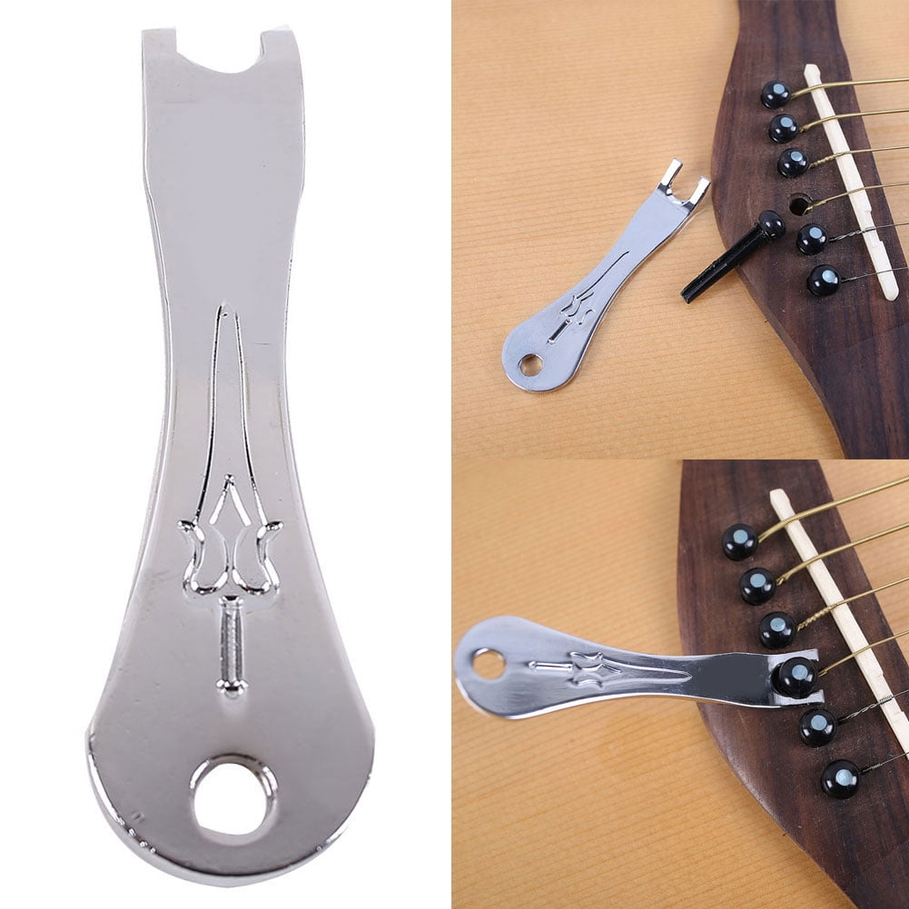 Guitar Bridge Pins Puller, Acoustic Folk Guitar Strings Nail Peg ...