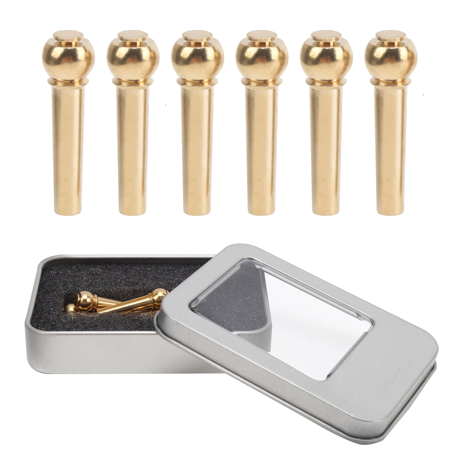 Guitar Bridge Pins Replacement Metal String Nail for Guitars Musical ...