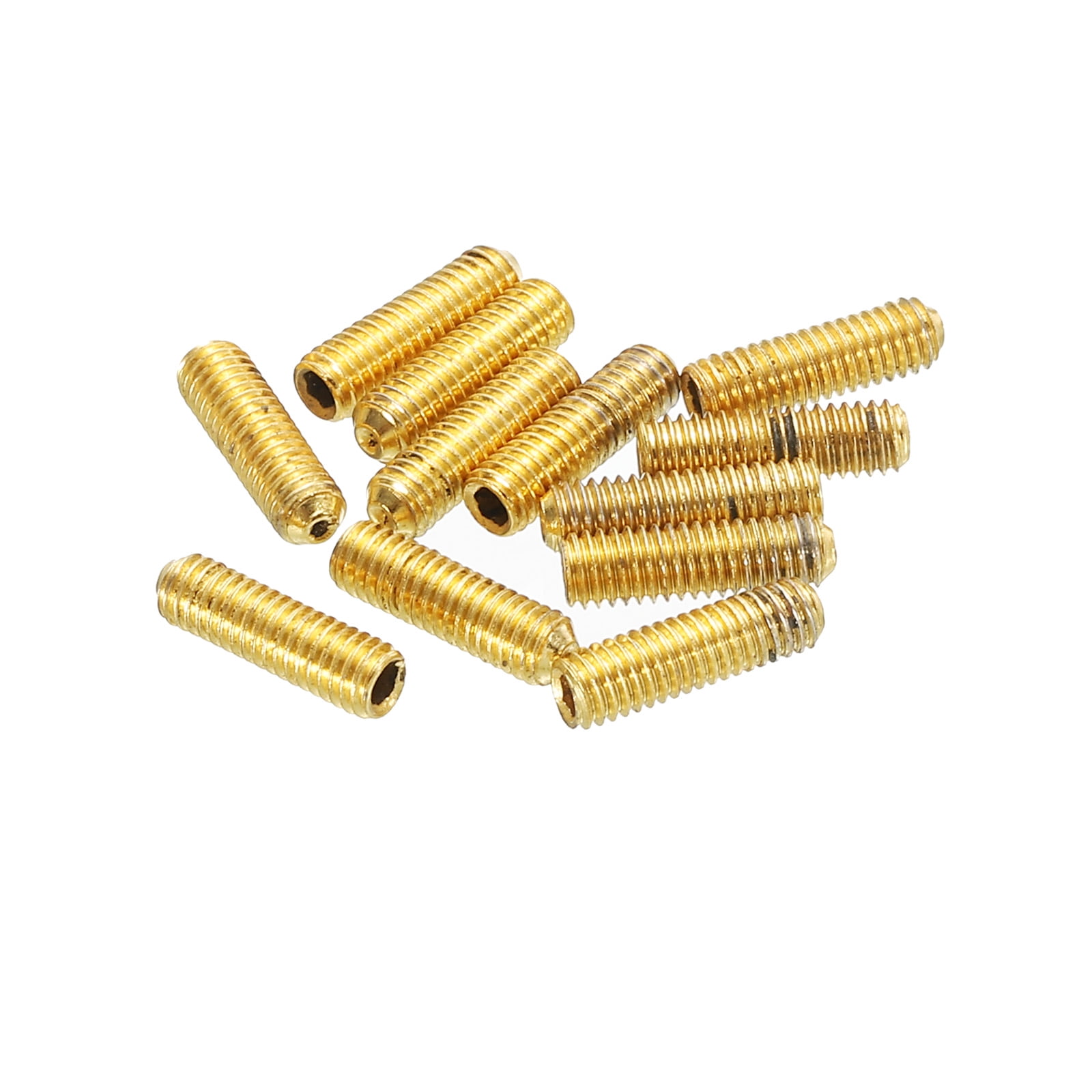 Guitar Bridge Saddle Height Adjustment Screws Metric M3x10 Gold for ...