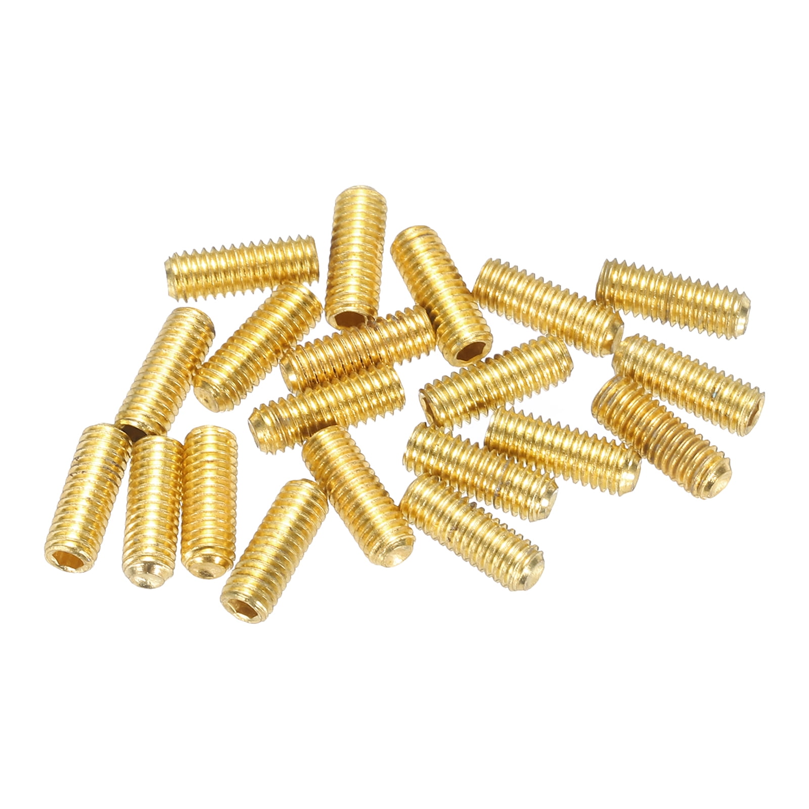 Guitar Bridge Saddle Height Adjustment Screws Metric M3x8 Gold for ...