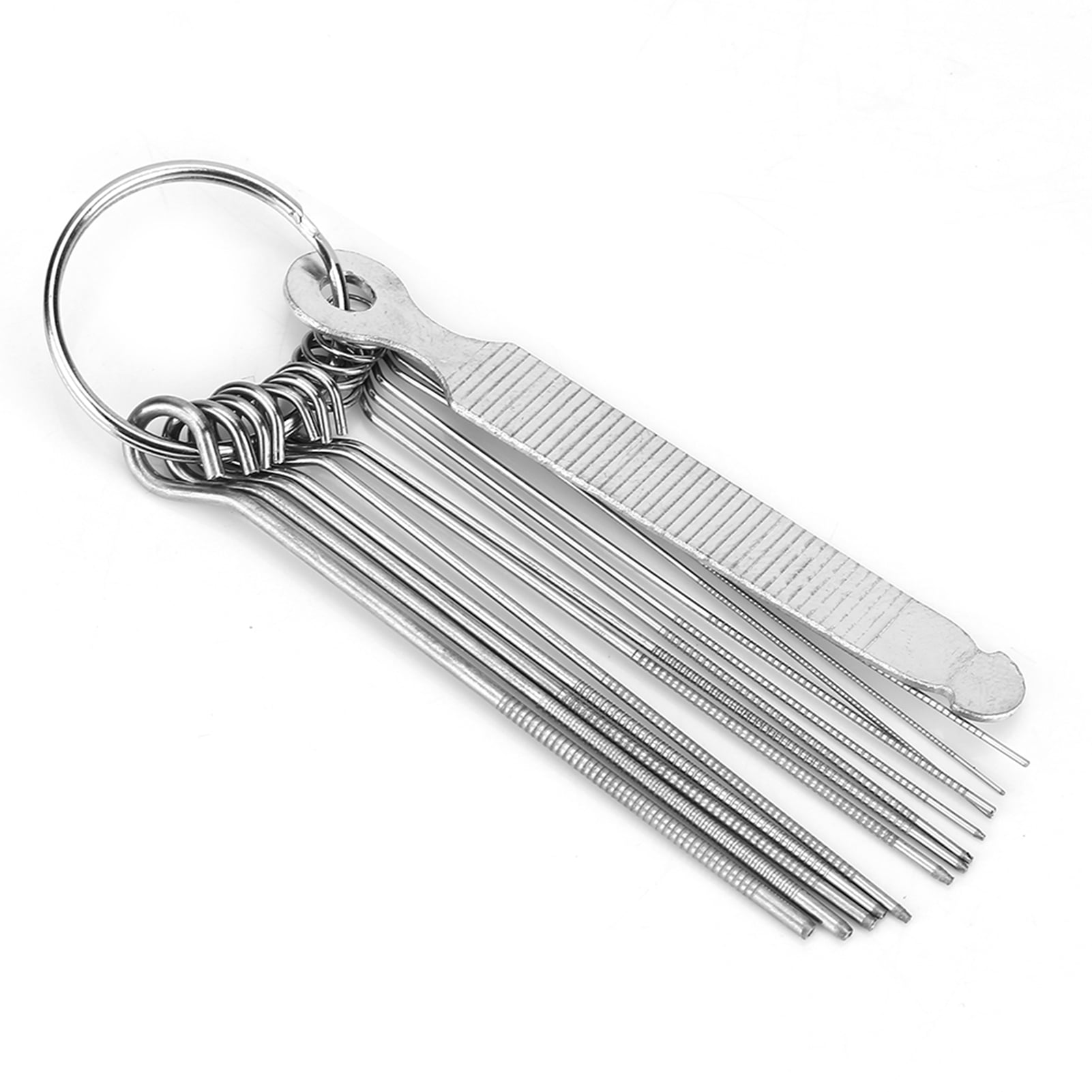 Guitar Bridge Saddle Nut Files 13 Neddles Set Tool Kit Accessory ...